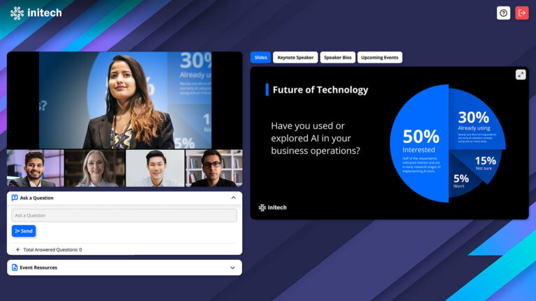 Webcasting Solutions that Inspire & Connect Audiences | GlobalMeet