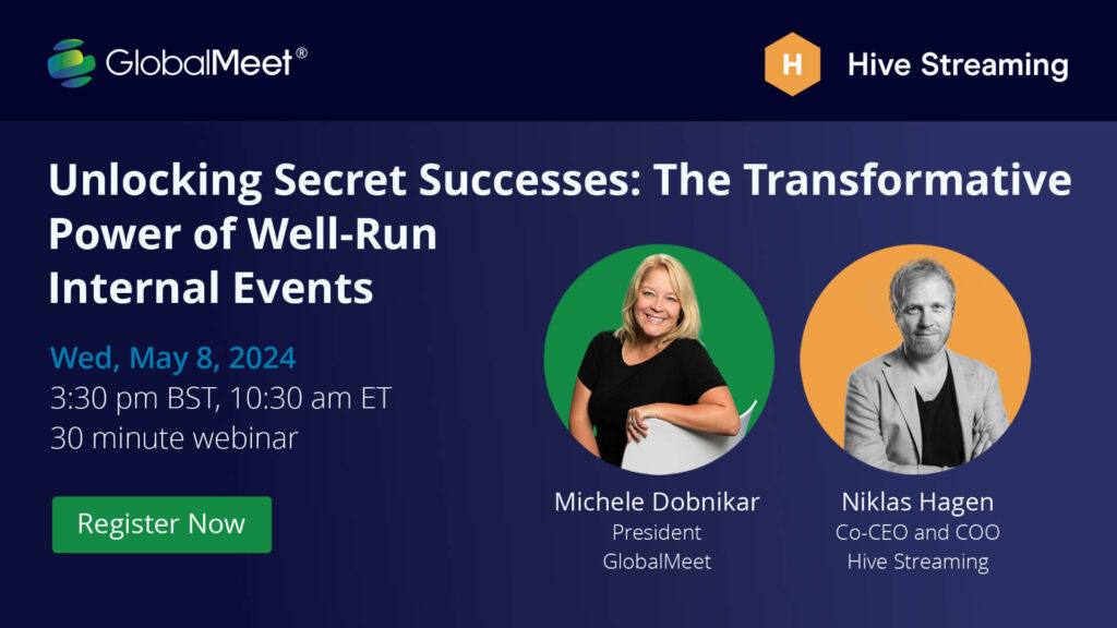 Webcasting Solutions that Inspire & Connect Audiences | GlobalMeet